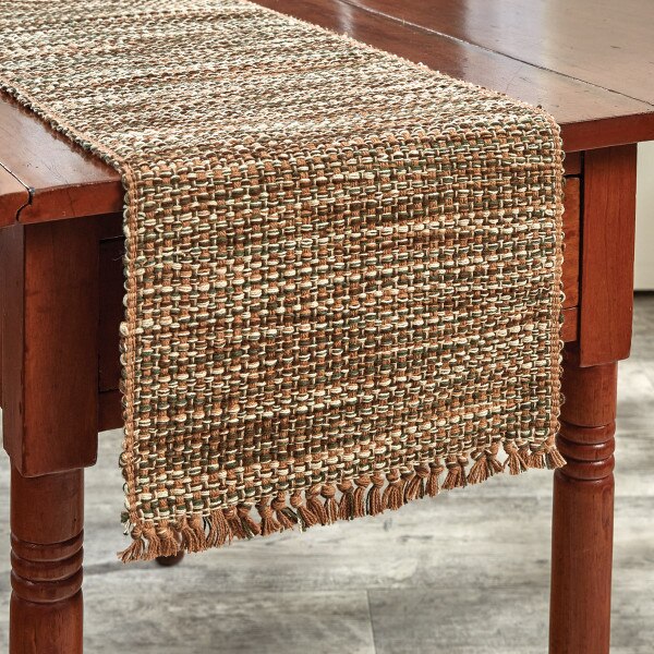 Tweed Table Runner 36" L - Ginger | Park Designs