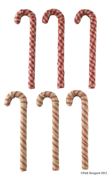 Fabric Candy Canes Set | Park Designs