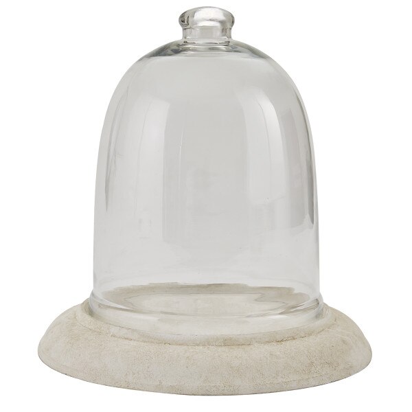 Cream Metal Bell Cloche Base - Large | Park Designs