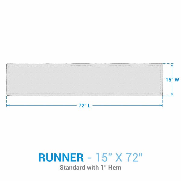 Surf Table Runner 72" L | Split-P