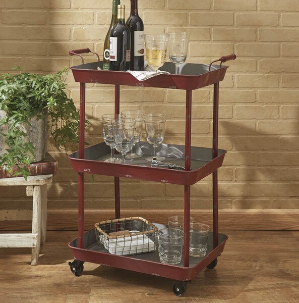 Red Utility Cart | Park Designs