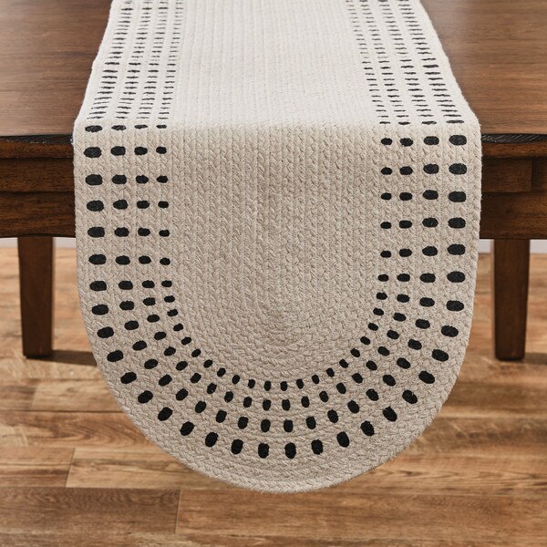 Desi Printed Braided Runner | Split-p