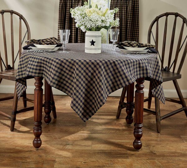 Sturbridge Tablecloth - 54"L - Black | Park Designs
