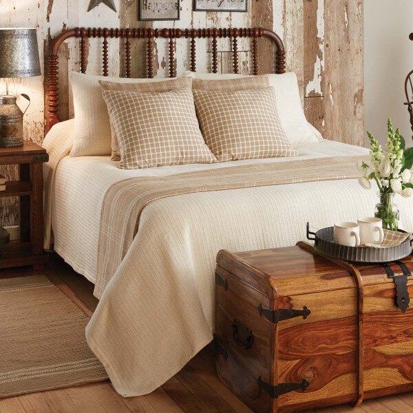 Farmington Queen Bedspread - Cream | Park Designs