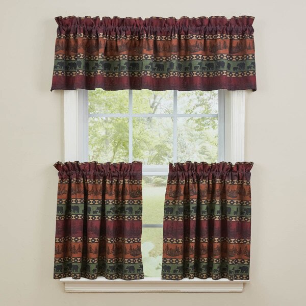Mountain Bear Valance | Park Designs