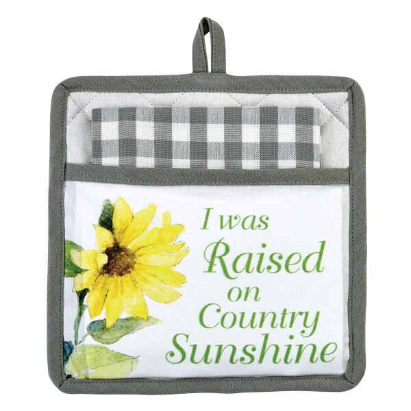 Raised On Country Pocket Potholder Set | Park Designs