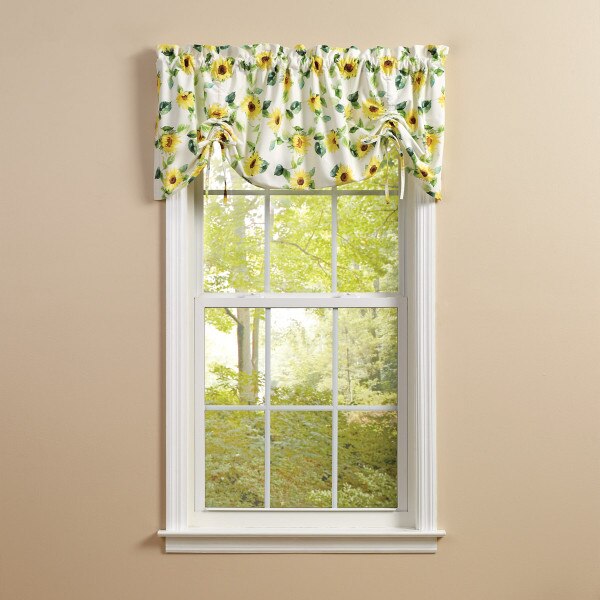 Follow The Sun Lined Farmhouse Valance 20 | Park Designs