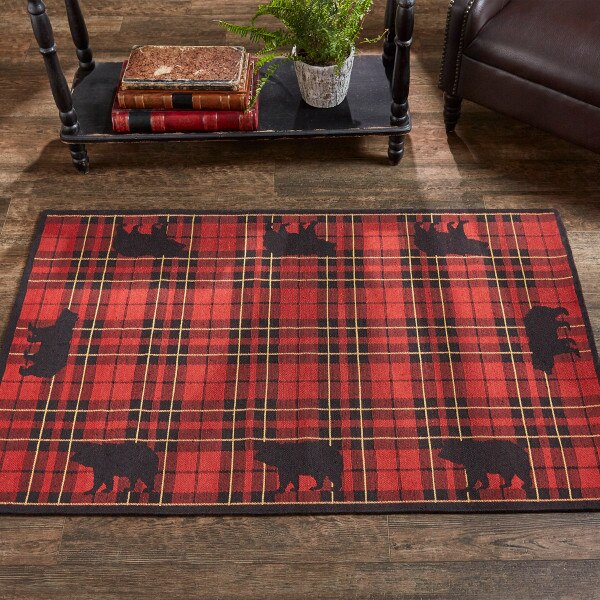 Sportsman Plaid Indoor&Outdoor Rug 3' x 5' | Park Designs