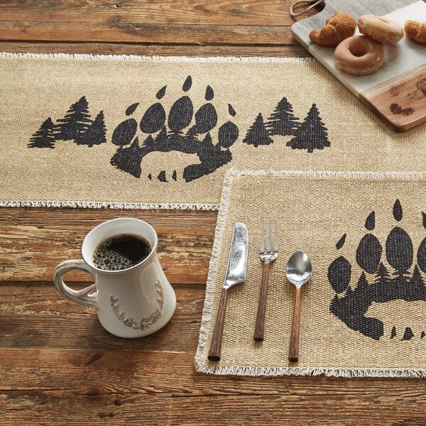 Bear Paw Table Runner 36" L | Park Designs
