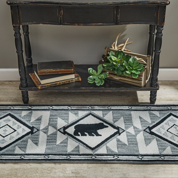 Tribal Hooked Rug Runner 2X6 | Park Designs
