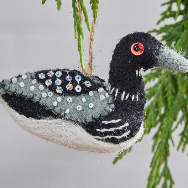 Loon Felt Ornament | Park Designs