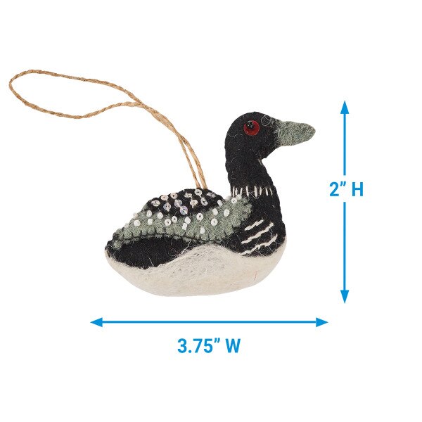 Loon Felt Ornament | Park Designs