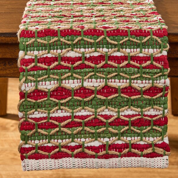 Ribbon Candy Table Runner 54" L | Split-P